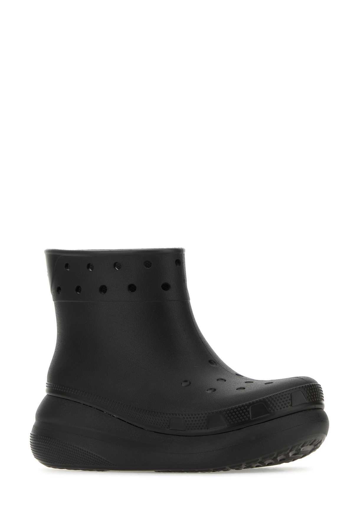 Crocs Black Crosliteâ ¢ Classic Crush Ankle Boots Crocs