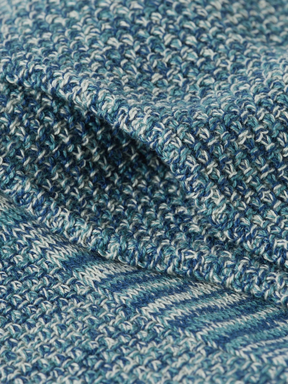 Mr P. - Cotton-Blend Piqué Socks Mr P.