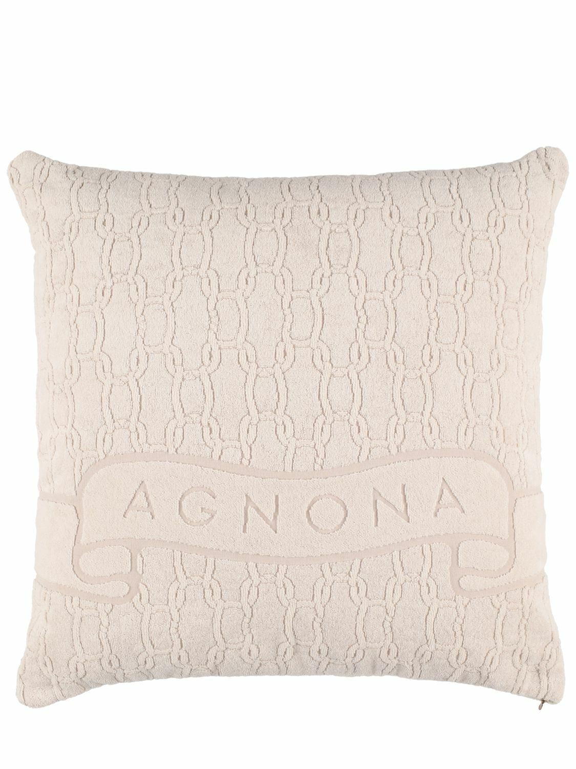 AGNONA - Logo Cushion Agnona