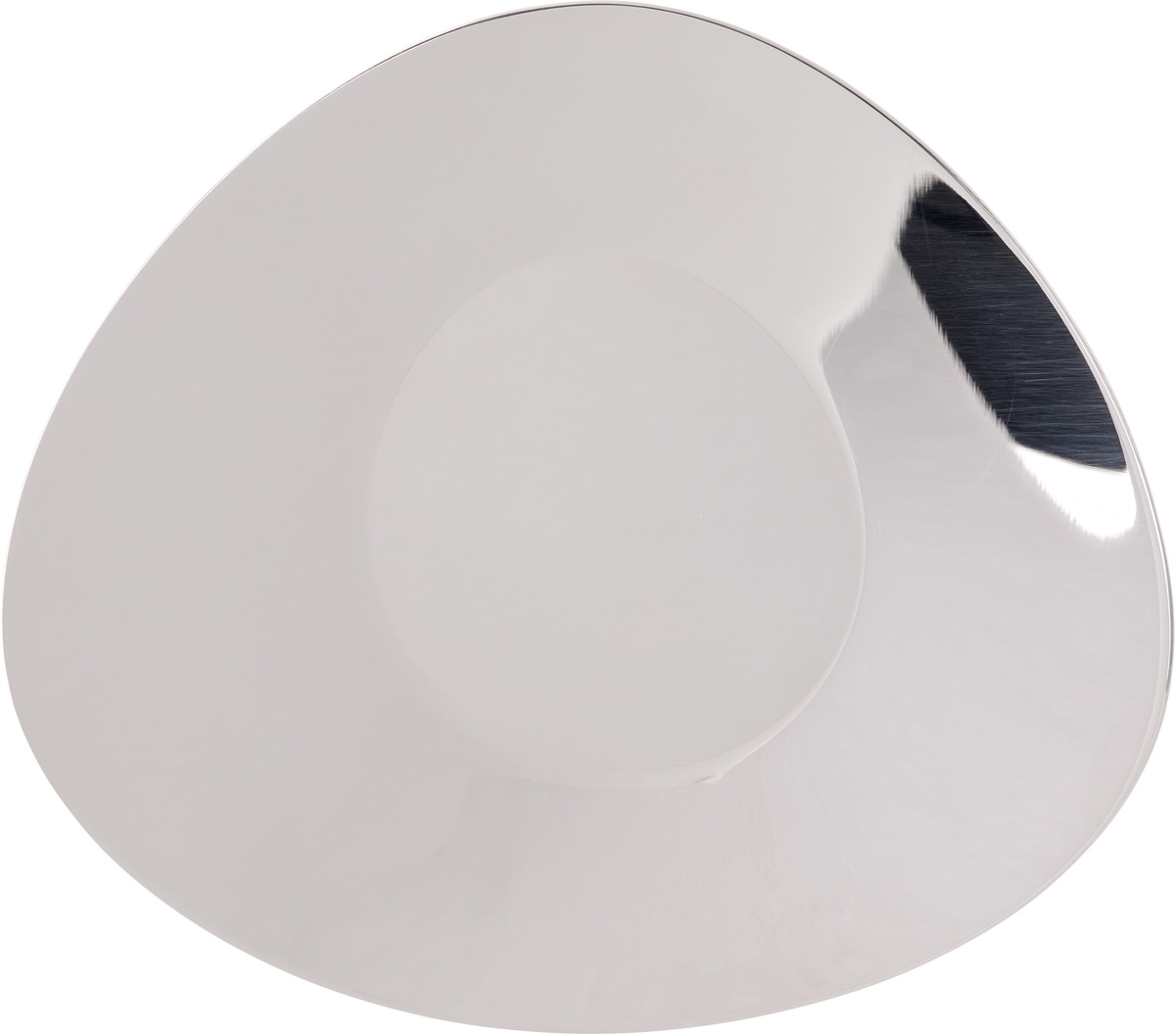 TICKLE Silver Slowly Rising Plate