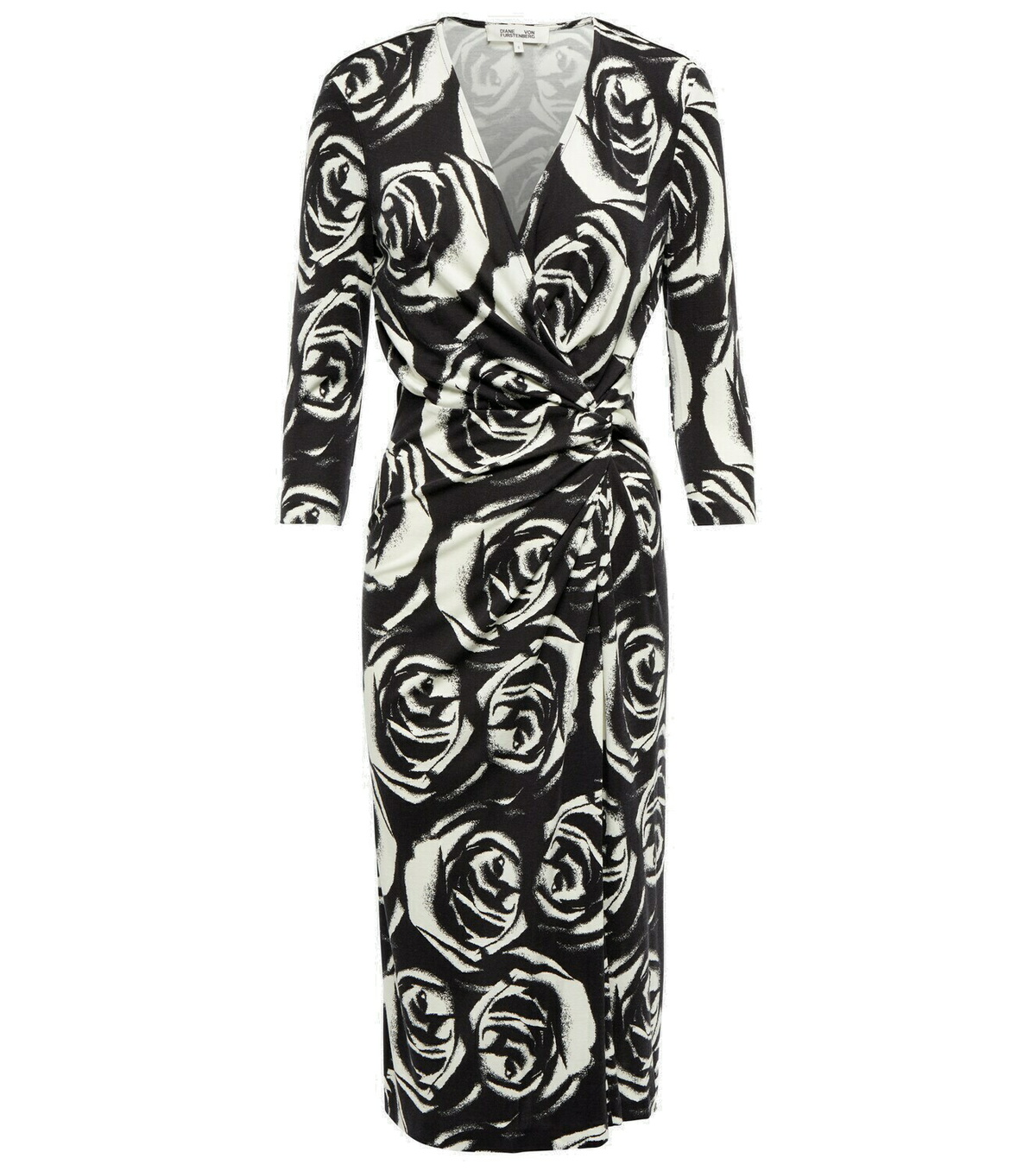 Diane von Furstenberg - Brie wrap jersey midi dress Diane von Furstenberg