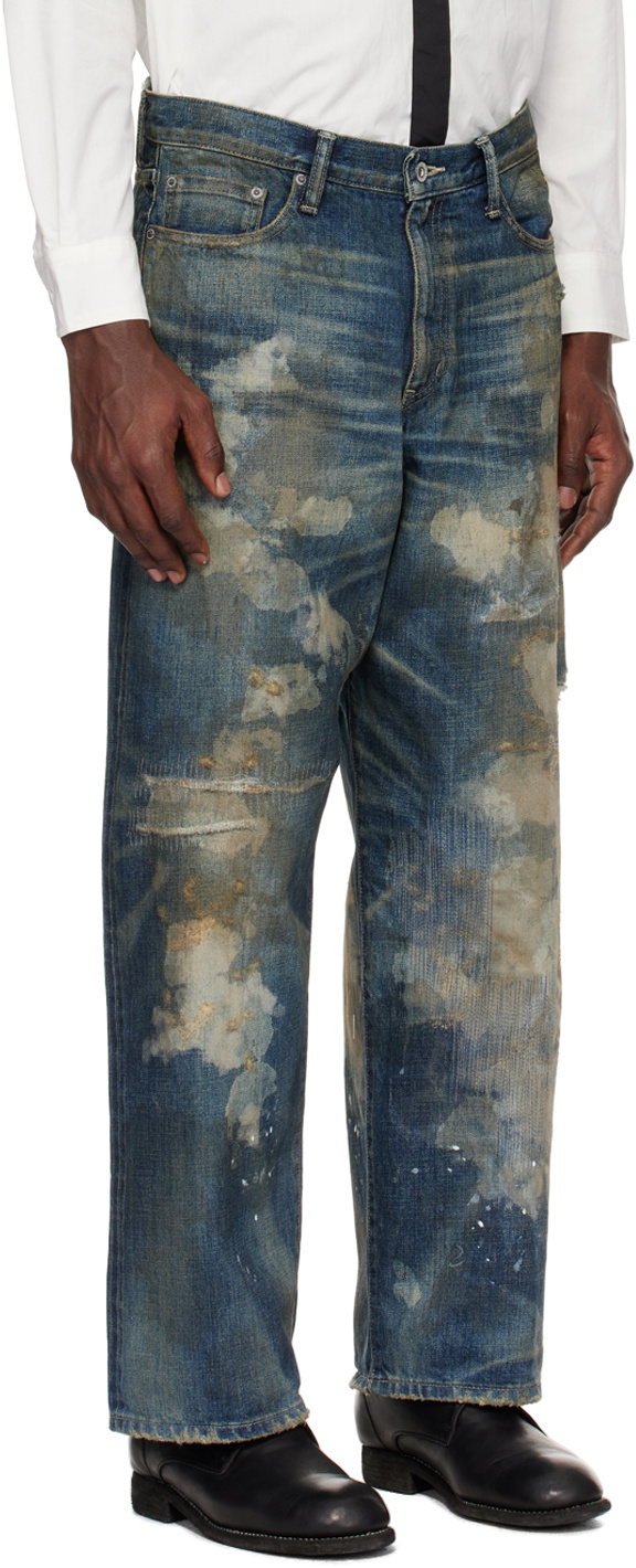 Neighborhood Blue Savage jeans Neighborhood