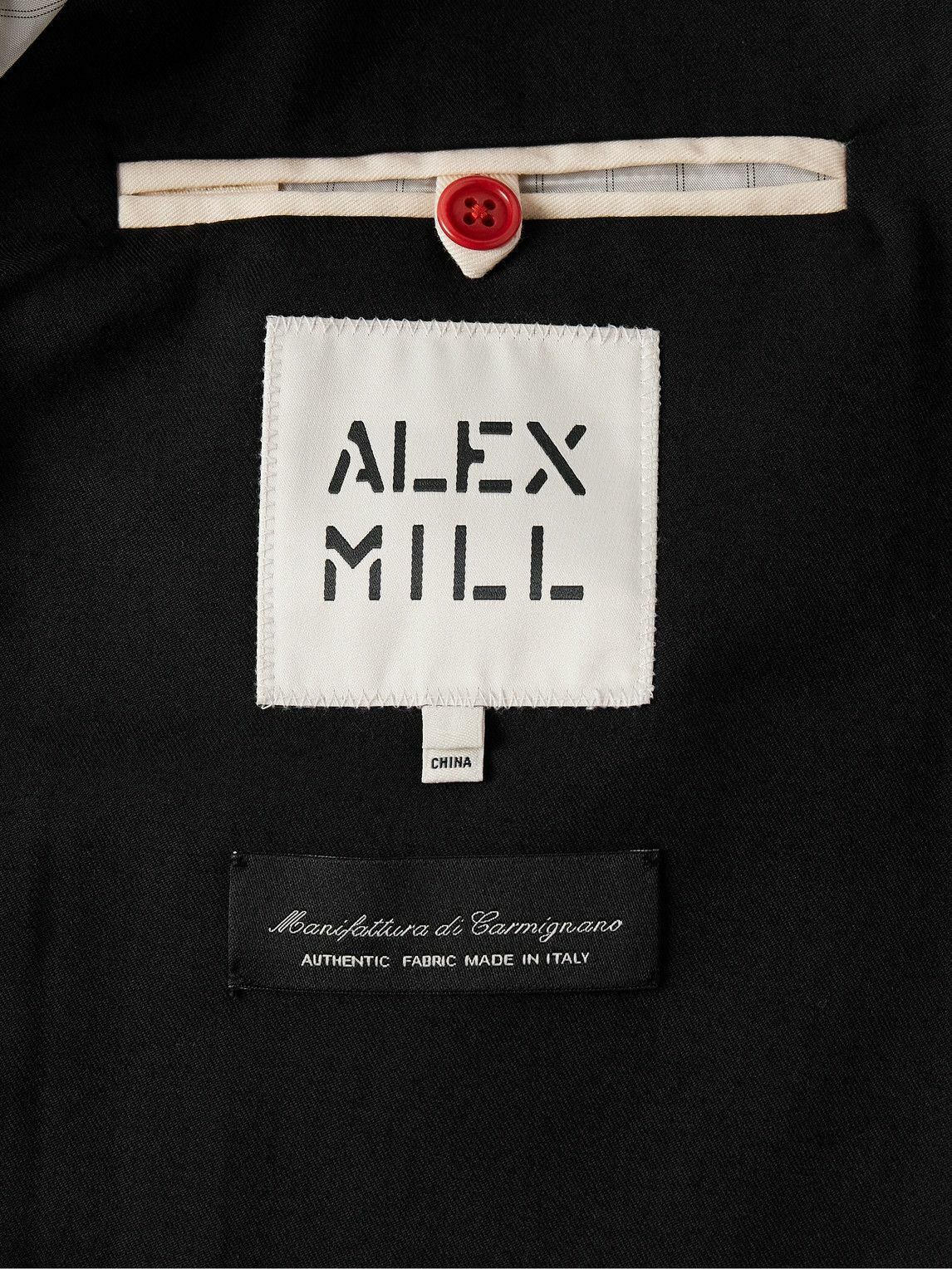 Alex Mill - Mercer Wool-Blend Gabardine Suit Jacket - Black Alex Mill