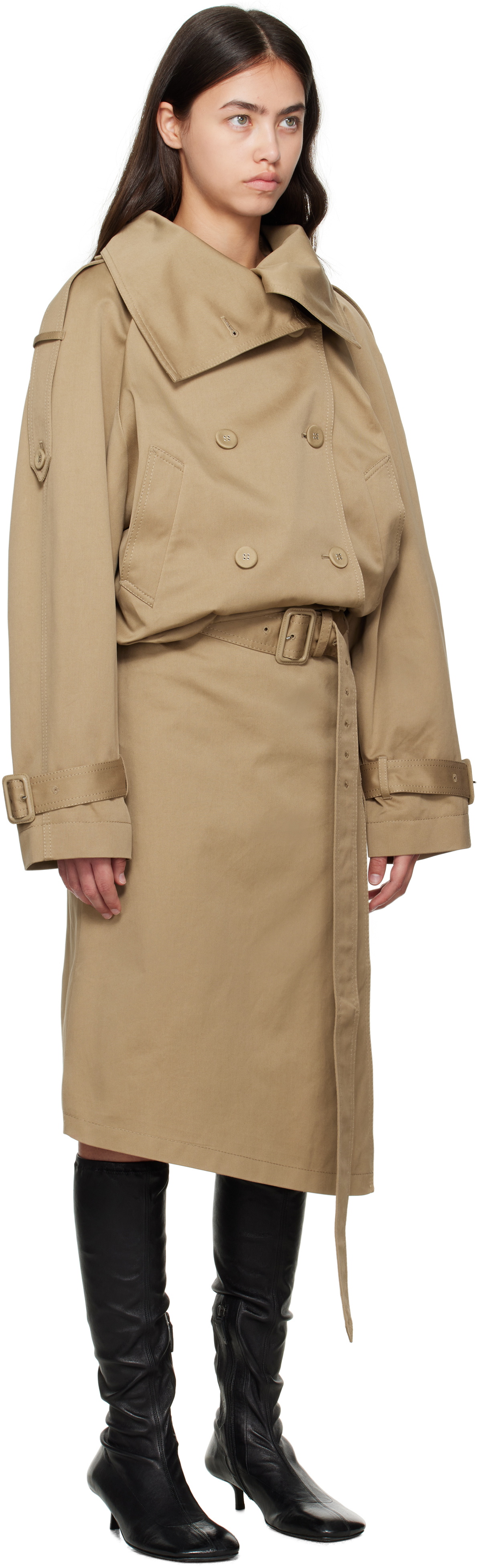 Acne Studios Beige Twill Jacket Acne Studios
