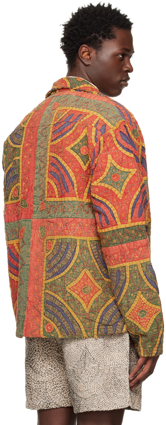 Karu Research Multicolor Patchwork Jacket Karu Research
