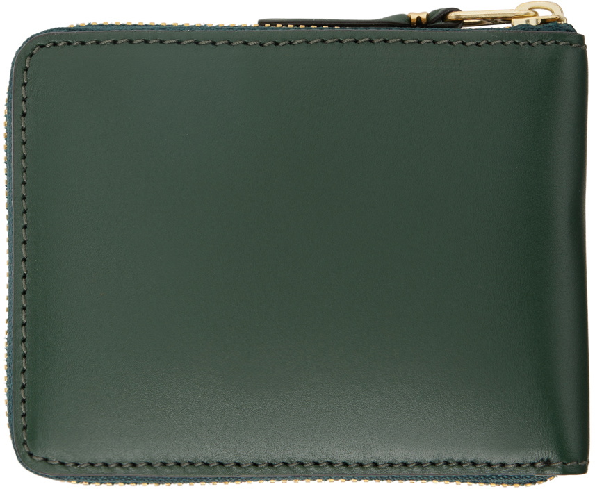 COMME des GARÇONS WALLETS Green Classic Wallet Comme des Garcons Wallets