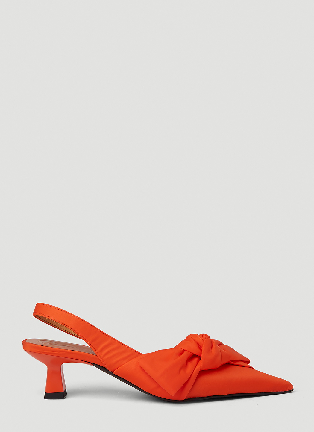 GANNI Soft Bow Kitten Heels GANNI
