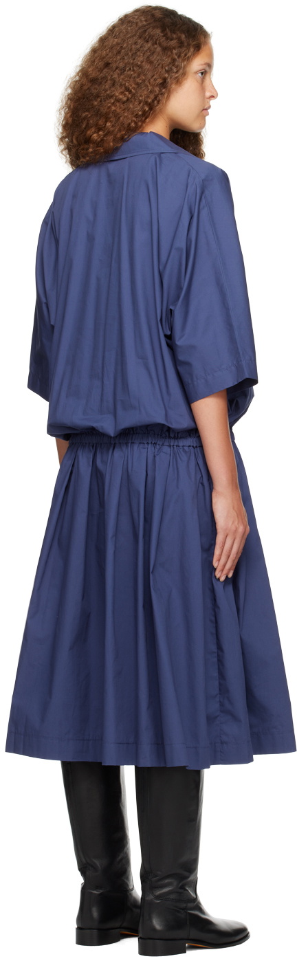 Caro Editions Navy Amanda Midi Dress Caro Editions