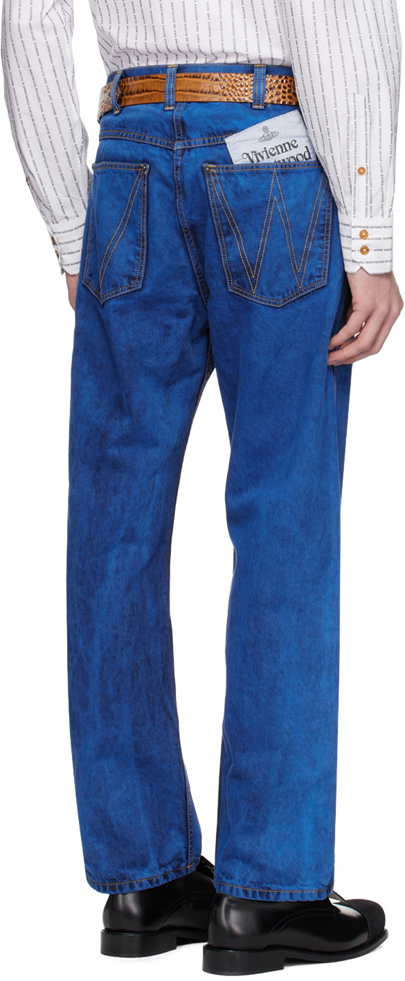 Vivienne Westwood Blue Ranch Jeans Vivienne Westwood