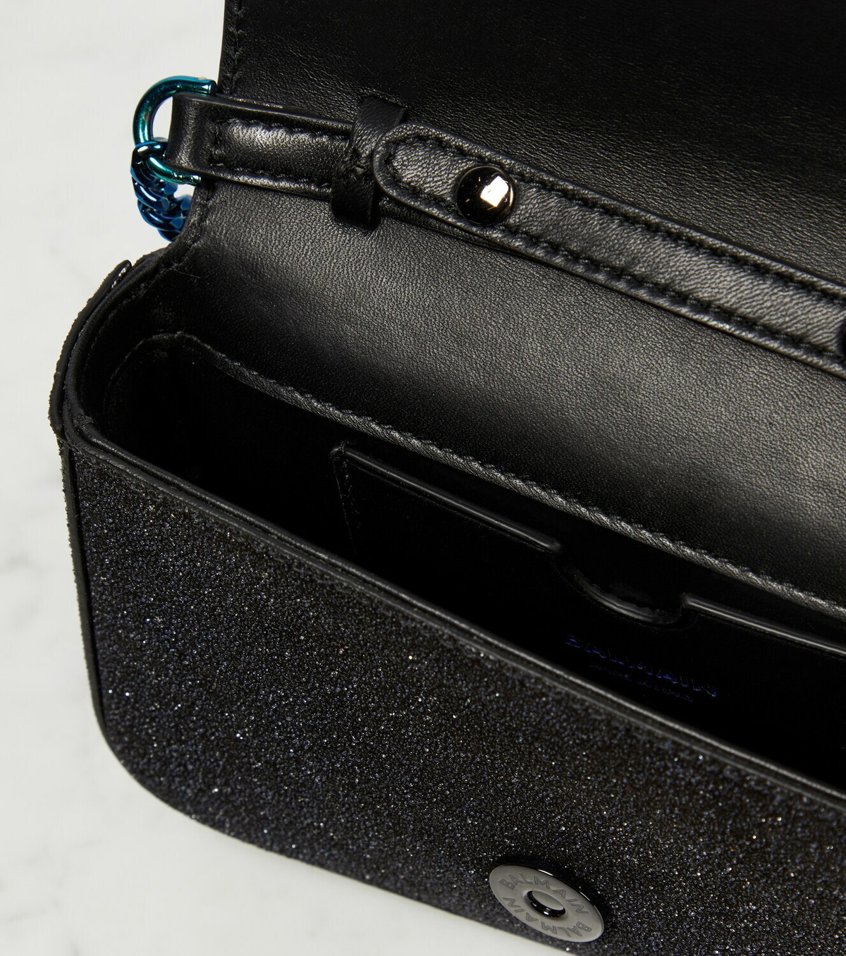 Balmain - B-Buzz Mini leather shoulder bag Balmain
