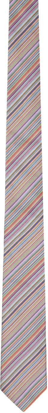 Paul Smith Multicolor Striped Tie Paul Smith