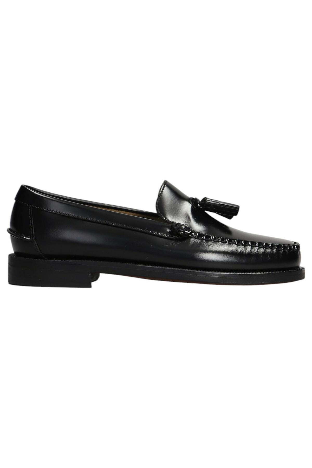 Sebago Classic Will Loafers In Black Leather Sebago