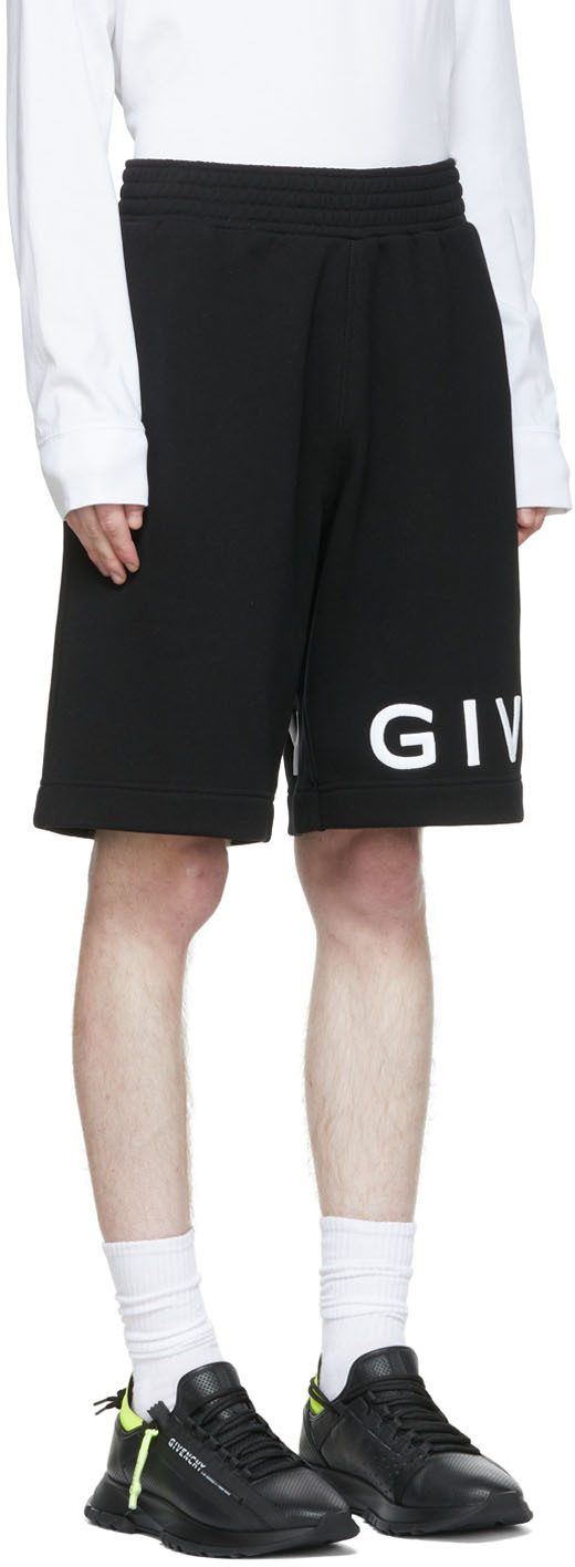 Givenchy Black Cotton Shorts Givenchy