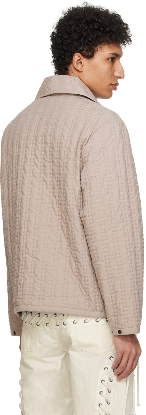 Craig Green Beige Quilted Jacket Craig Green