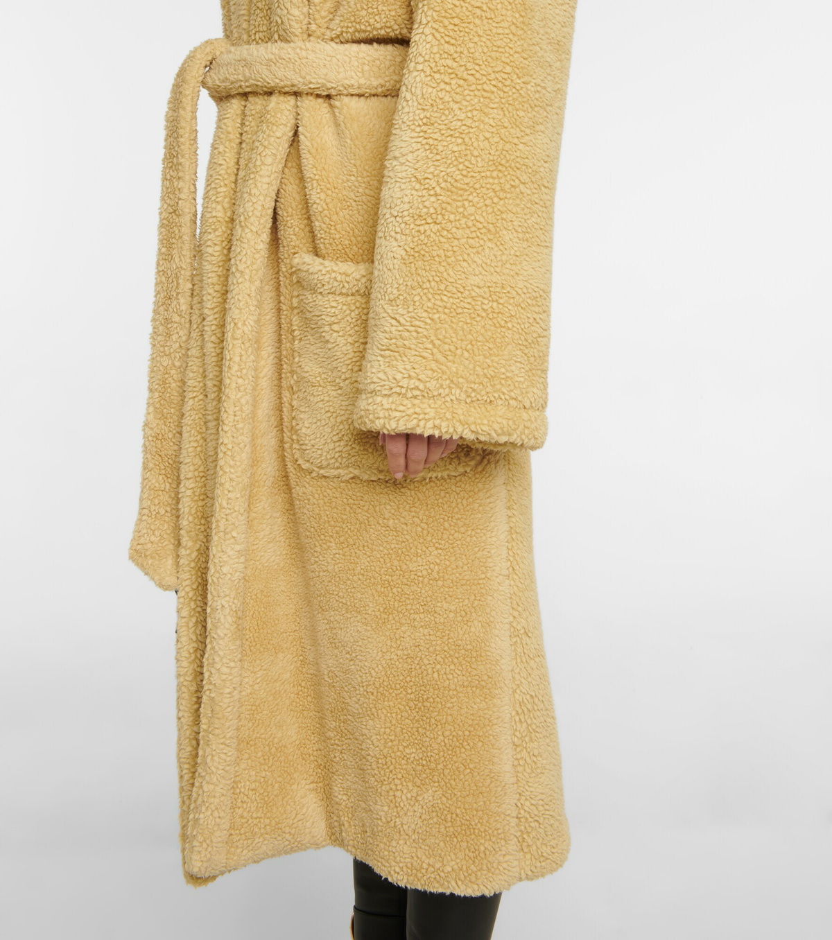 Balenciaga - Bathrobe wool coat Balenciaga