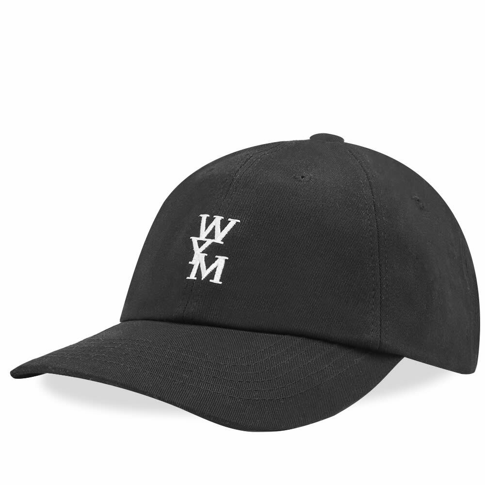 Wooyoungmi Men's WM Logo Cap in Black Wooyoungmi