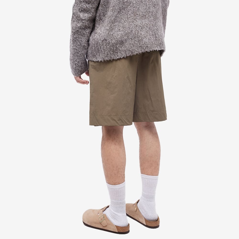 Studio Nicholson Men's Ford Short in Olive Studio Nicholson