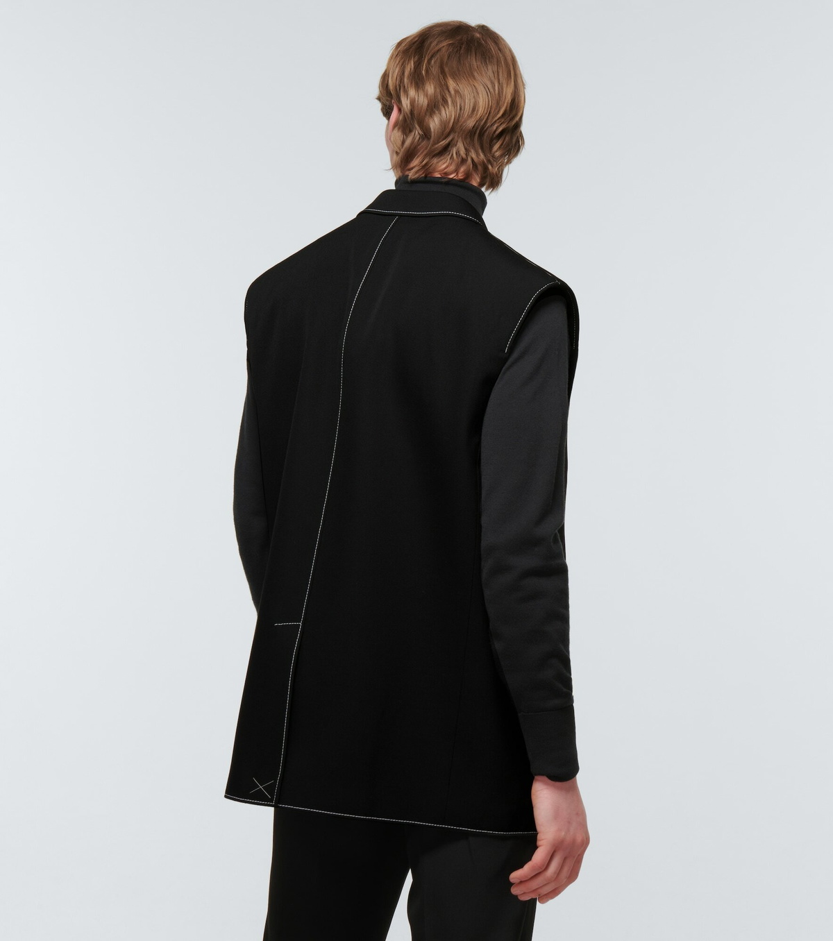 Burberry - Wool tailored vest Burberry