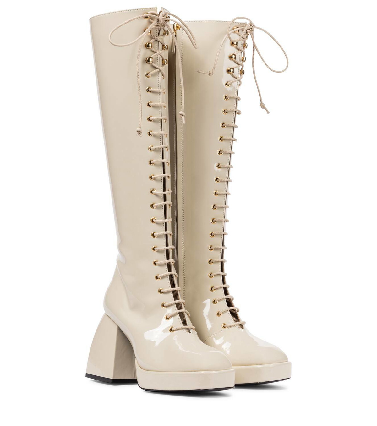 Nodaleto Bulla Ward patent leather knee-high boots Nodaleto