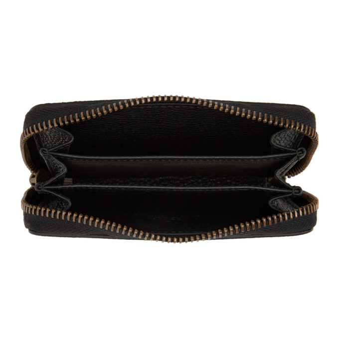 Gucci Black Logo Zip Around Wallet Gucci