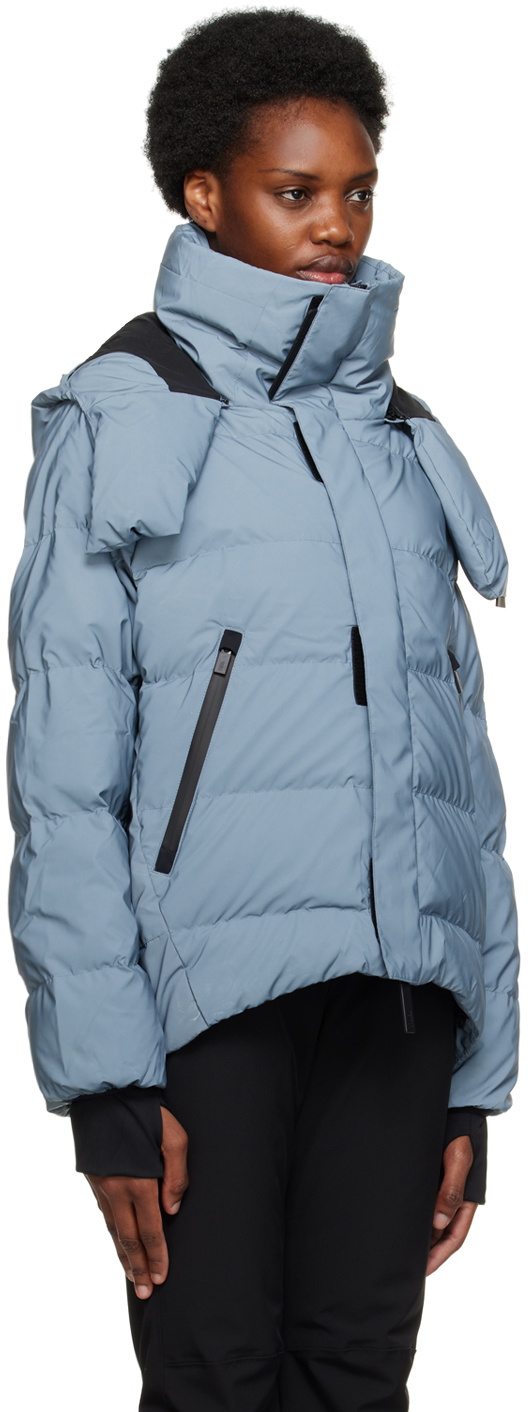 Templa Blue Reflective Down Jacket Templa