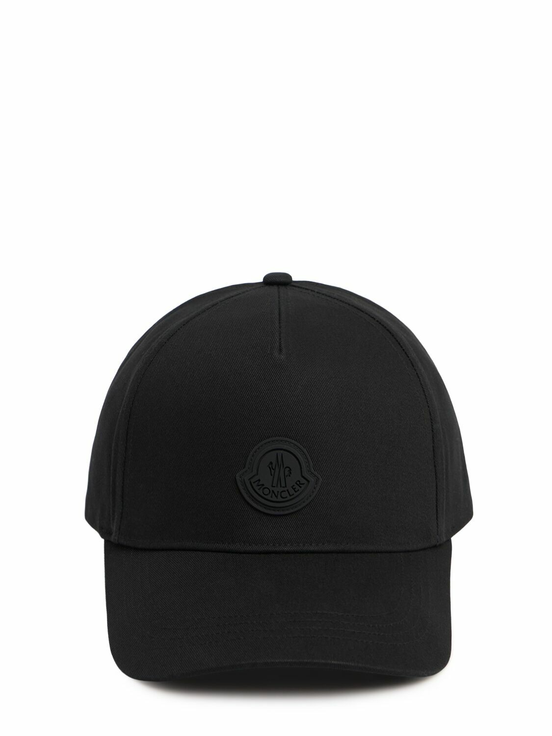 MONCLER Logo Detail Cotton Baseball Cap Moncler