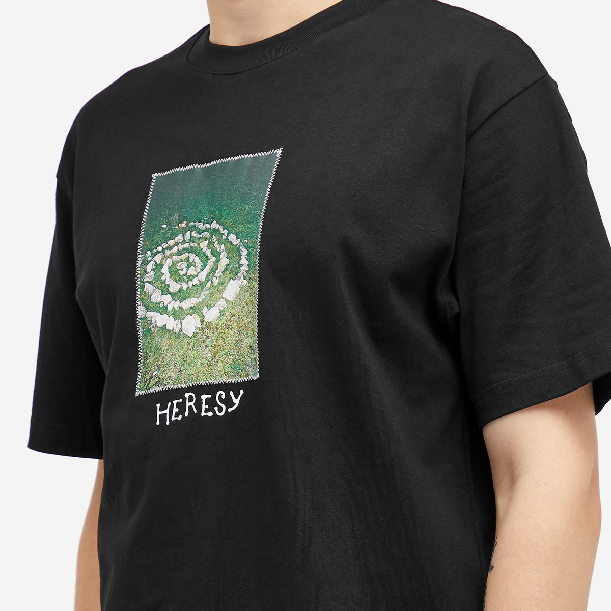 Heresy Men's Spiral T-Shirt in Black Heresy