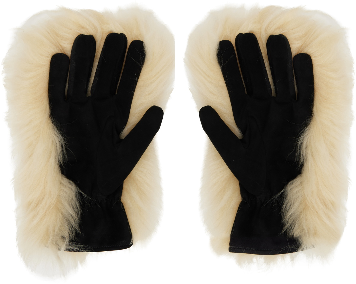 Moose Knuckles Beige Arctic Mittens Moose Knuckles