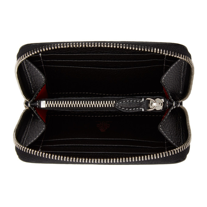 Mark Cross Black Small Grain Grace Wallet Mark Cross