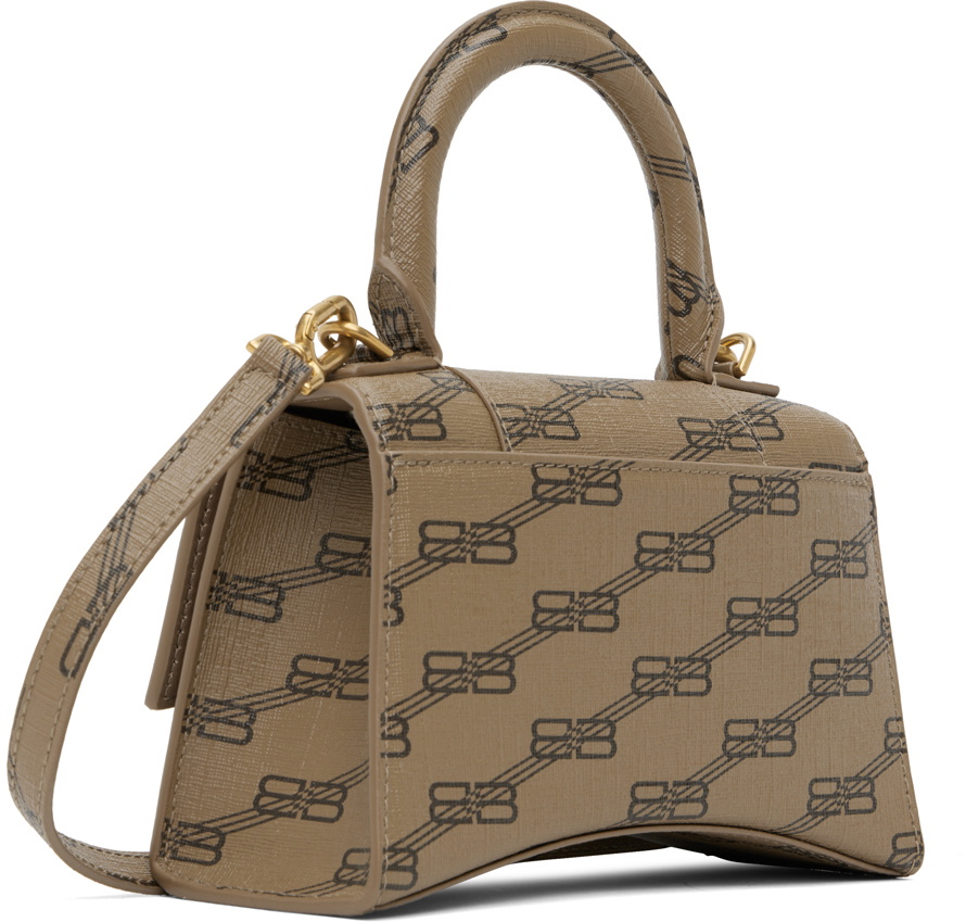 Balenciaga Beige Small Hourglass Bag Balenciaga