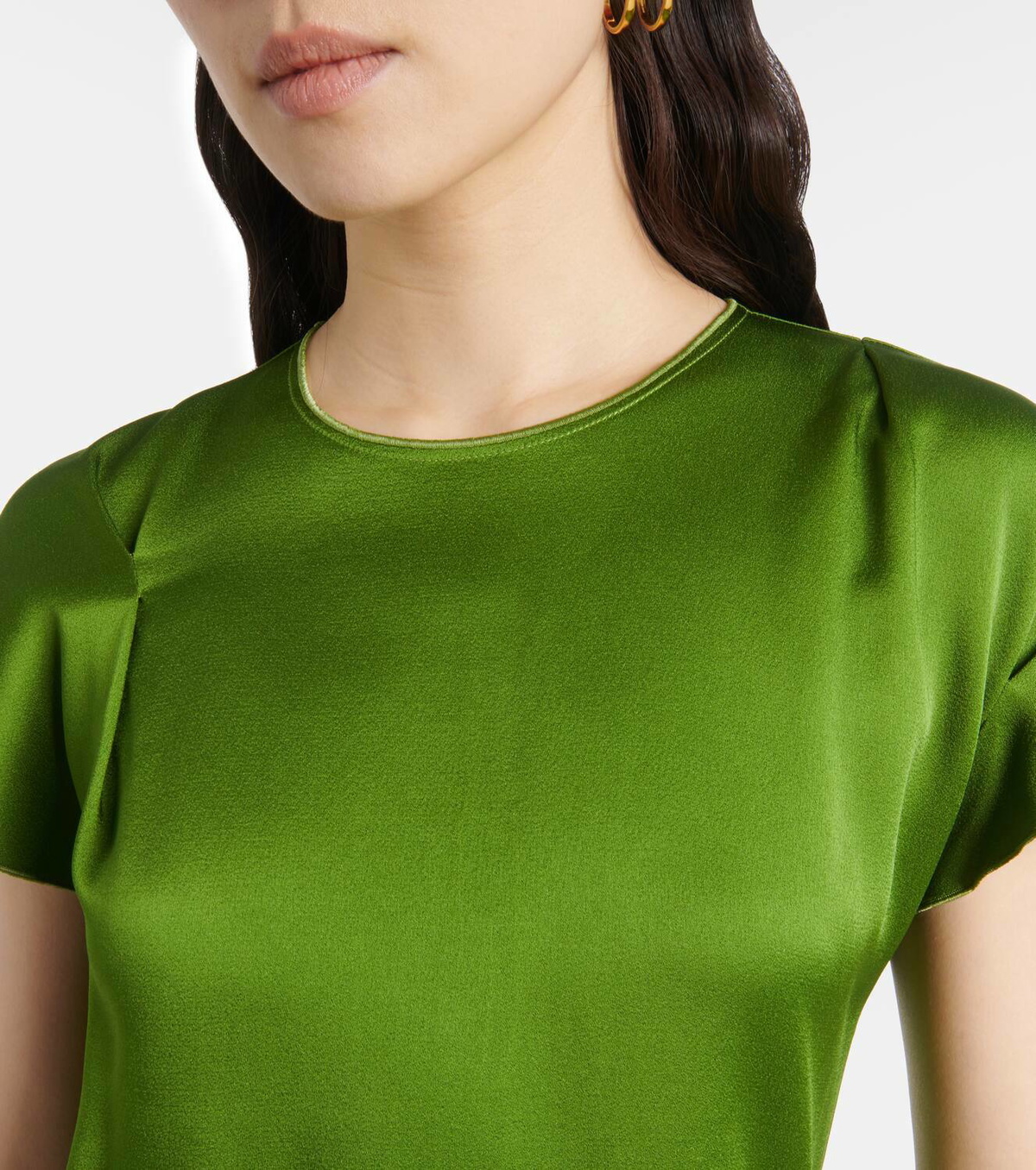 Victoria Beckham Satin top Victoria Beckham