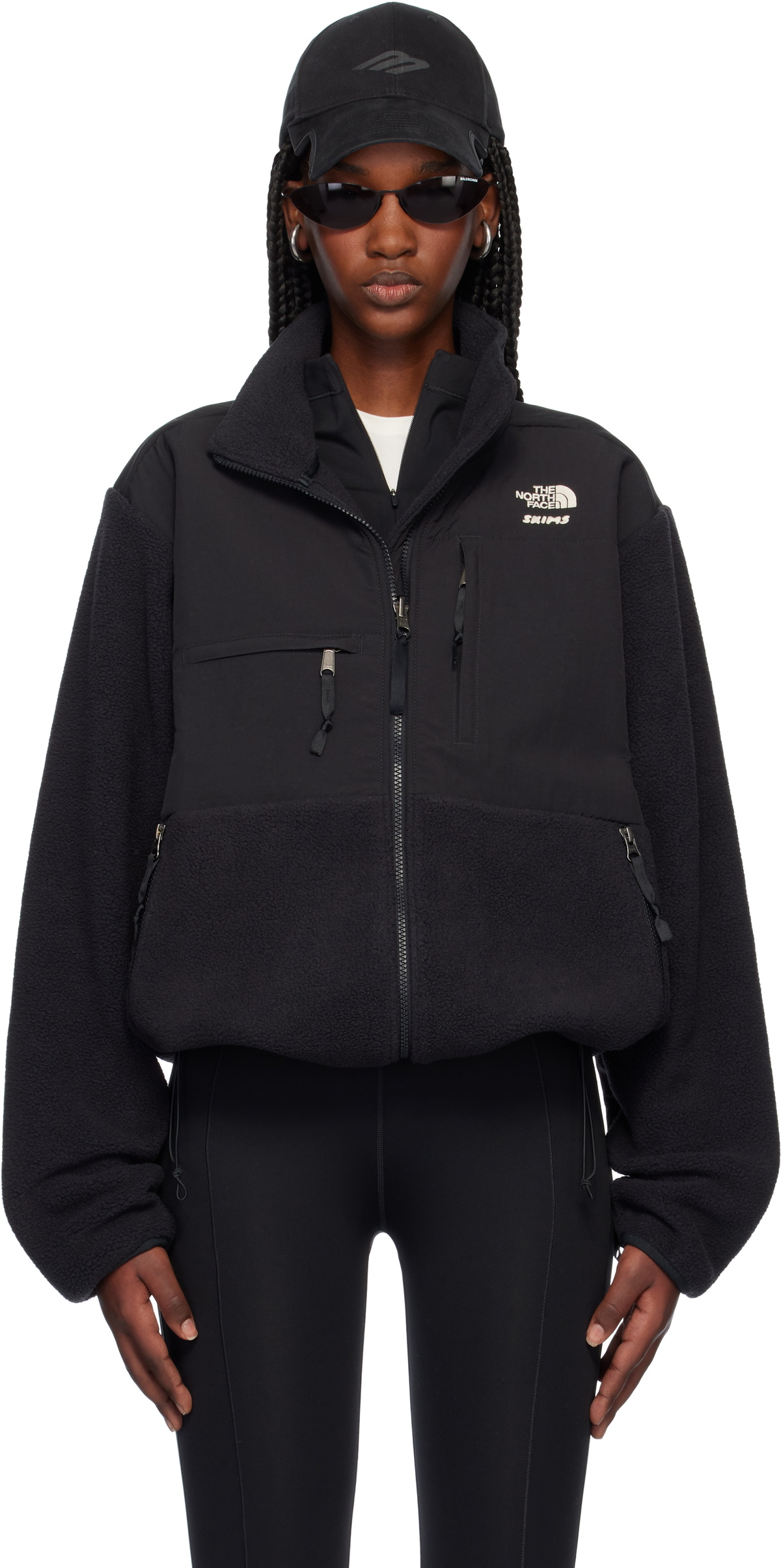 SKIMS SSENSE Exclusive The North Face Edition Denali Fleece Jacket SKIMS