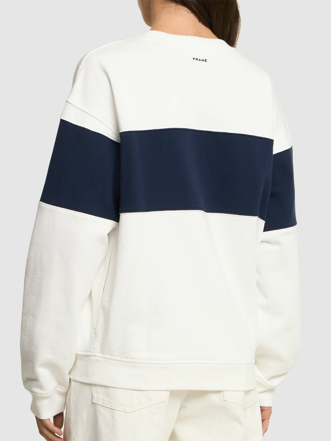 FRAME Ritz Sport Cotton Sweatshirt Frame Denim