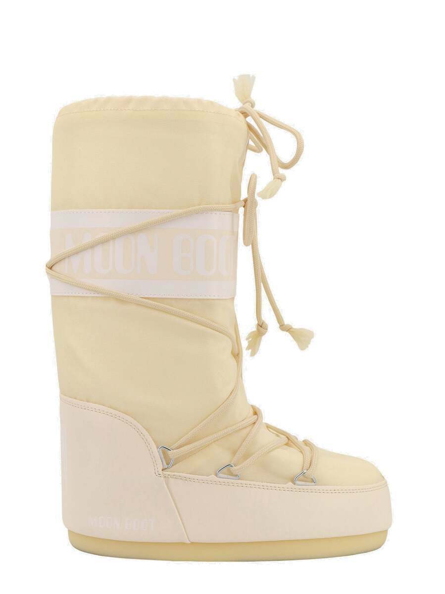 Moon Boot Iconic Beige Womens Moon Boot