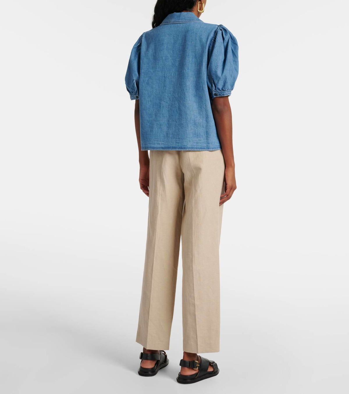 Frame Sailor denim top Frame Denim