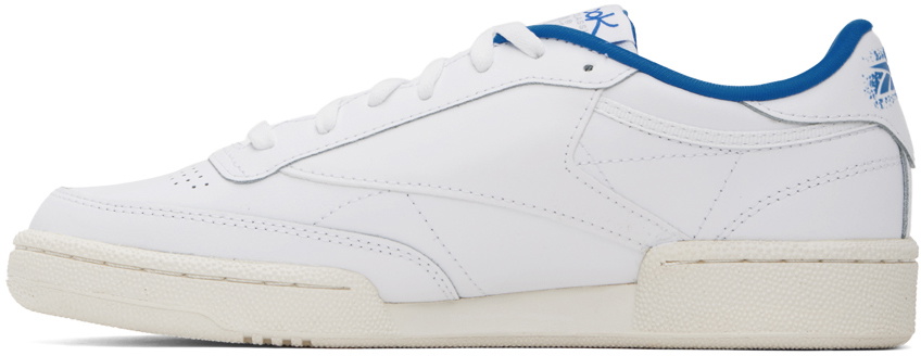 Reebok Classics White & Blue Club C 85 Sneakers Reebok Classics