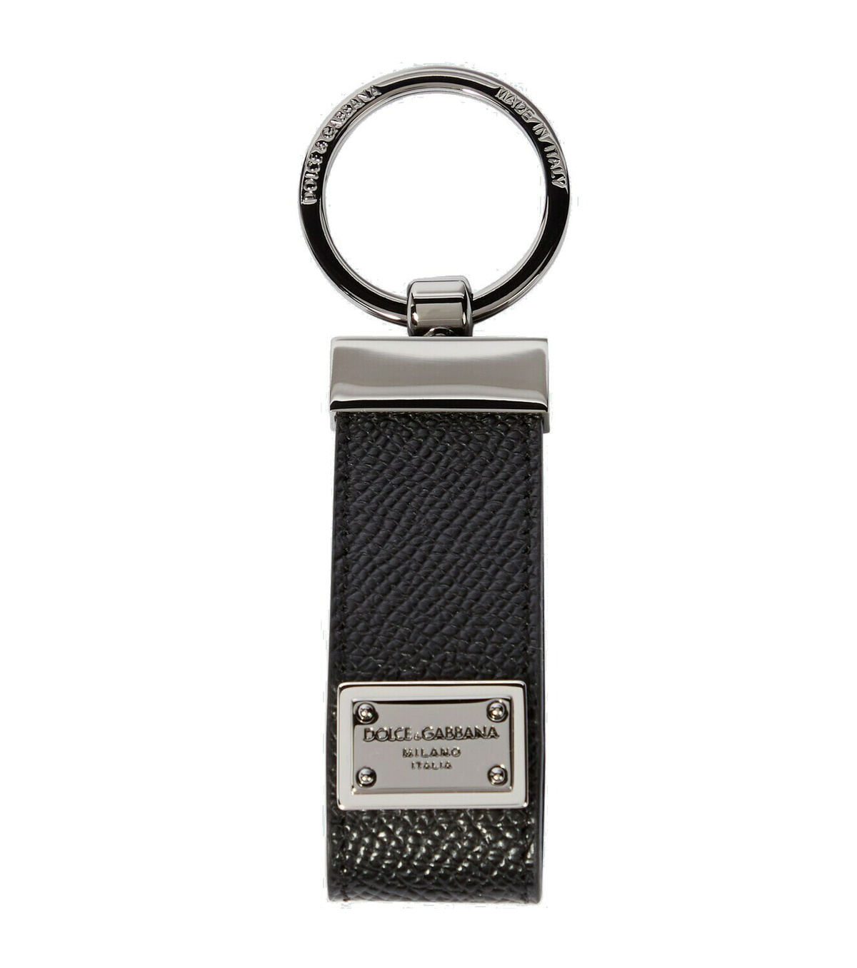 Dolce&Gabbana - Logo leather keychain Dolce & Gabbana