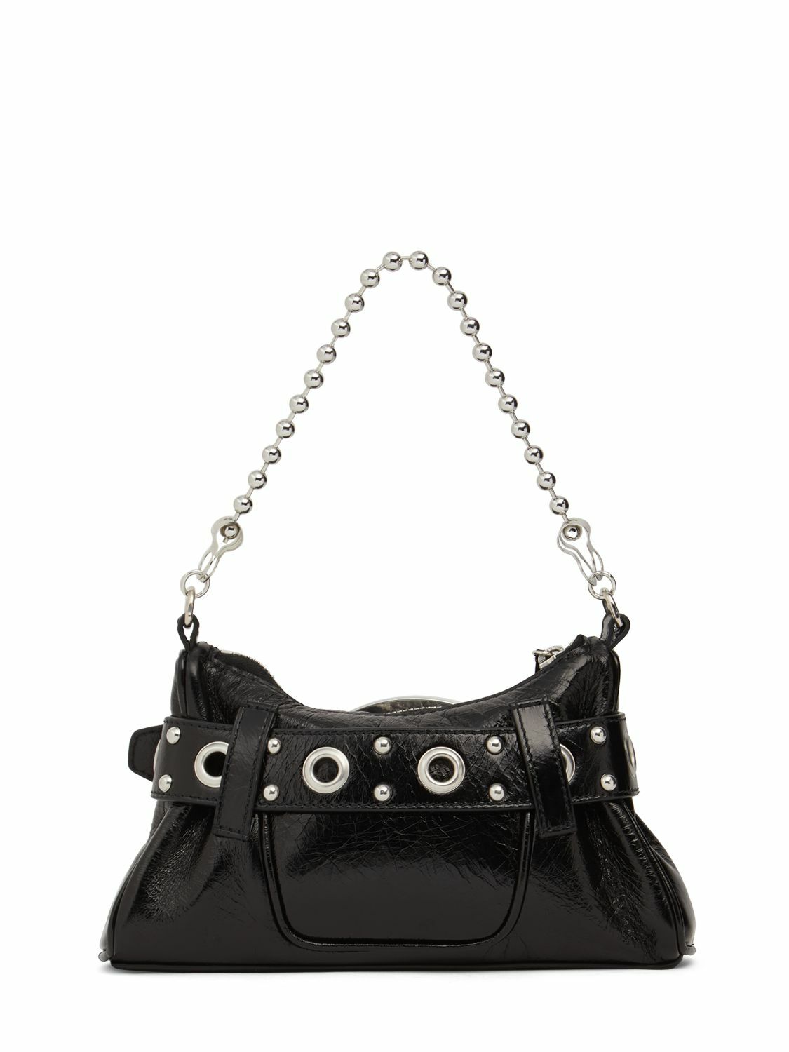 DSQUARED2 - Gothic Belted Leather Shoulder Bag Dsquared2