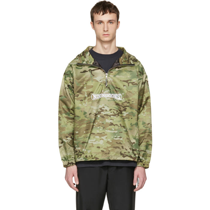 Noon Goons Green Camo Beach Breaker Jacket Noon Goons