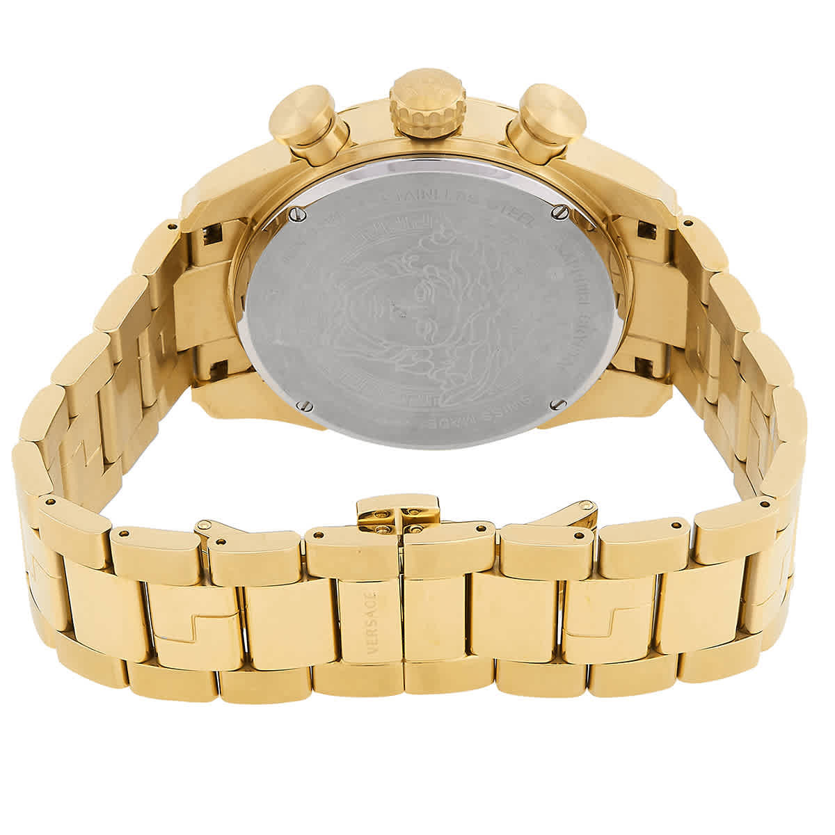 Versace V-Ray Chronograph Quartz Green Dial Mens Watch VE2I00621 Versace