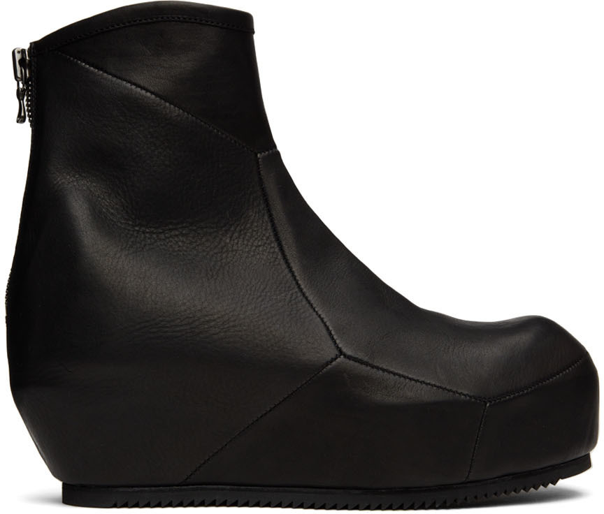 Julius Black Prism In-Heel Boots Julius