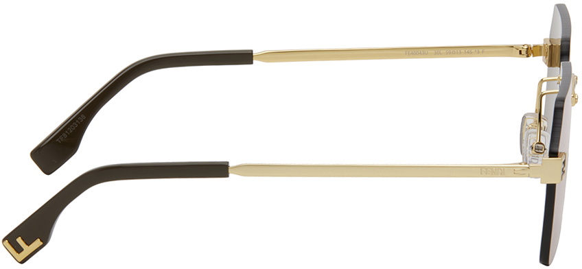 Fendi Gold Sky Sunglasses Fendi