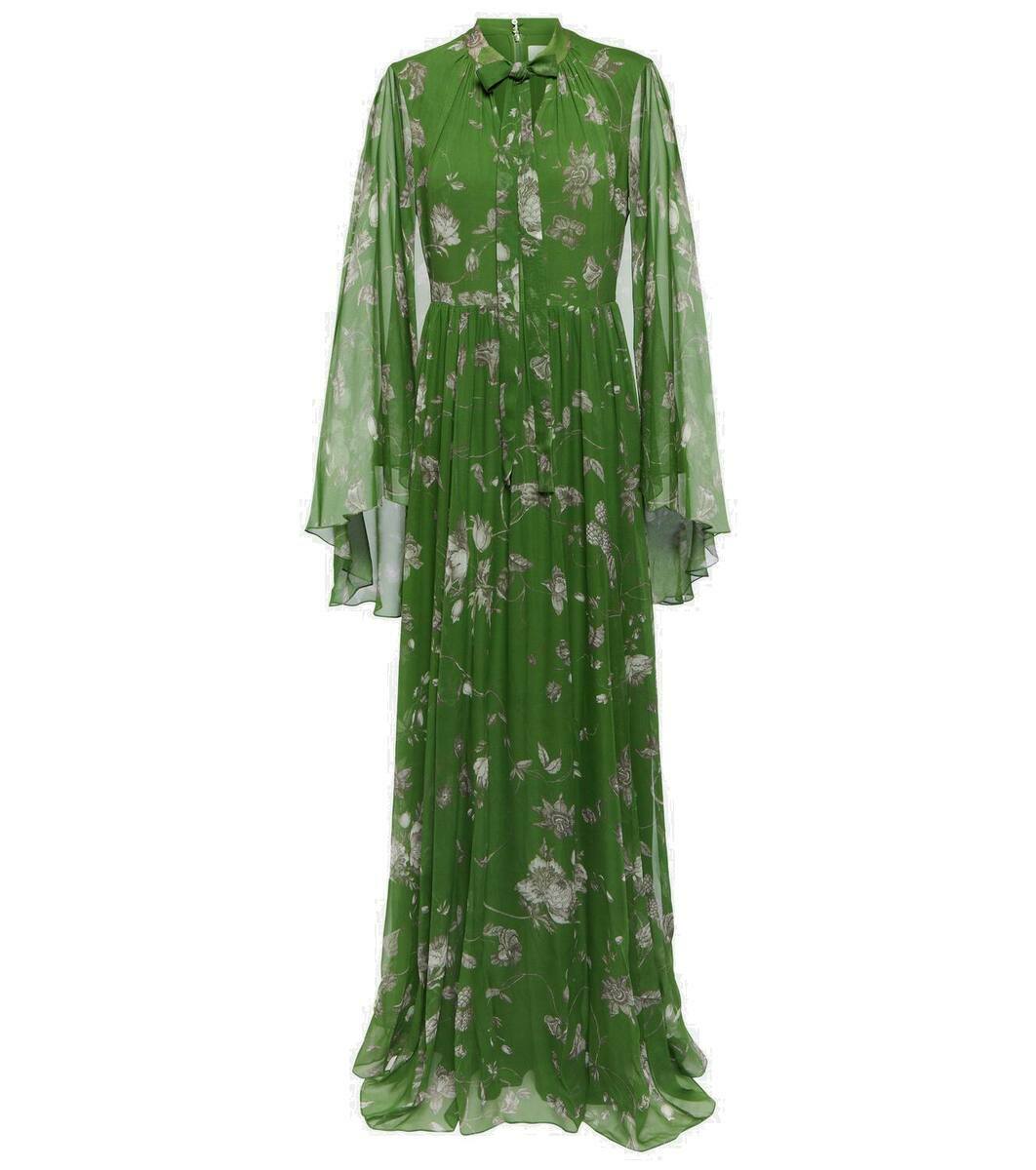 Erdem Floral silk maxi gown Erdem