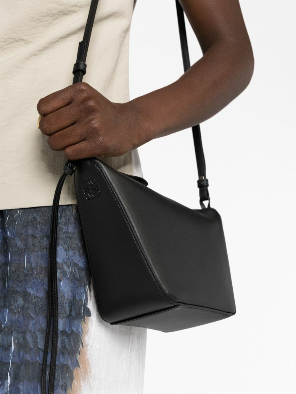 LOEWE - Hammock Hobo Mini Leather Shoulder Bag Loewe