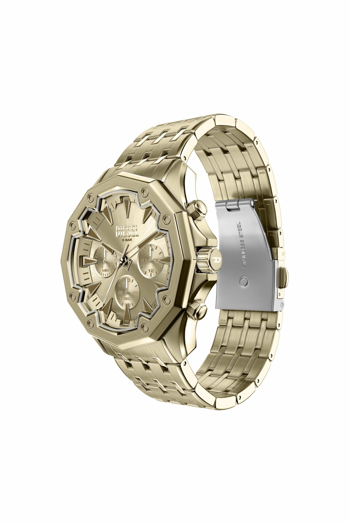 Diesel Stinger Gold-Tone Stainless Steel Watch - Timeframes Mens in ...