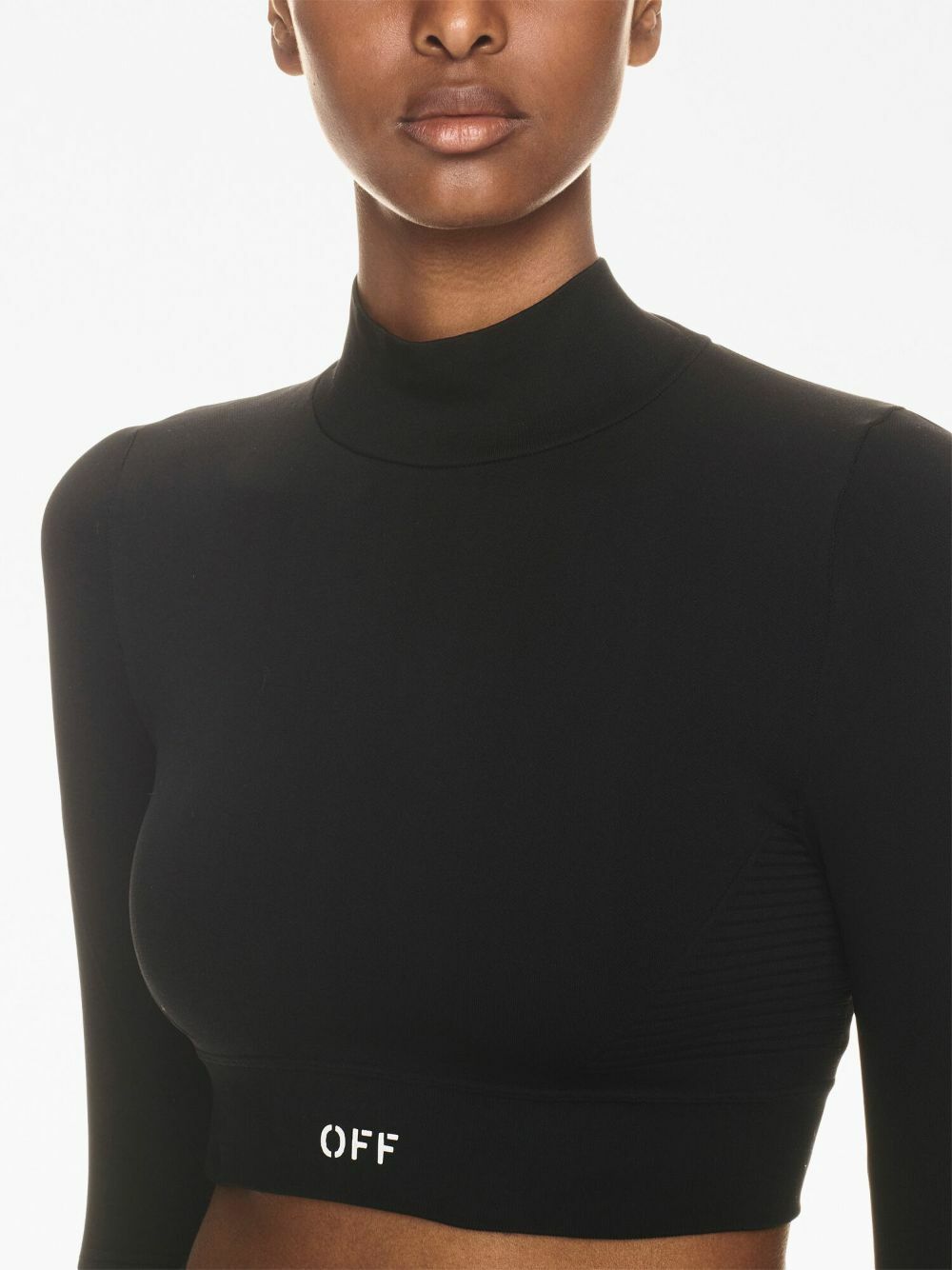 OFF-WHITE - Logo Seamless Top Off-White