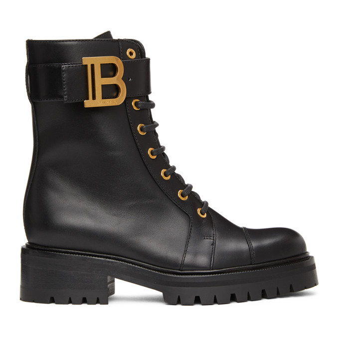 Balmain Black Romy Boots Balmain