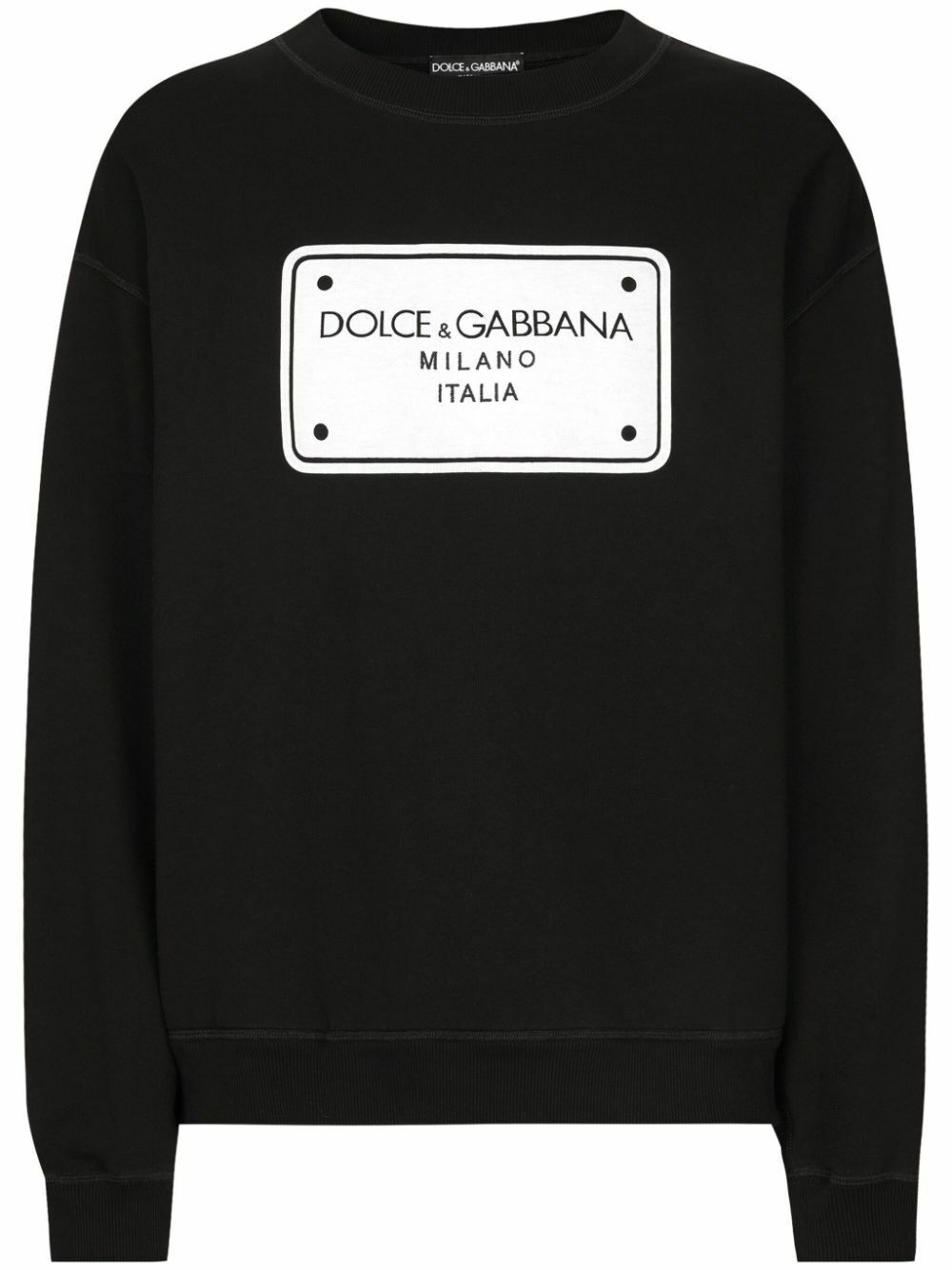 Dolce & Gabbana DG-Embroidered Jersey Sweatshirt Dolce & Gabbana