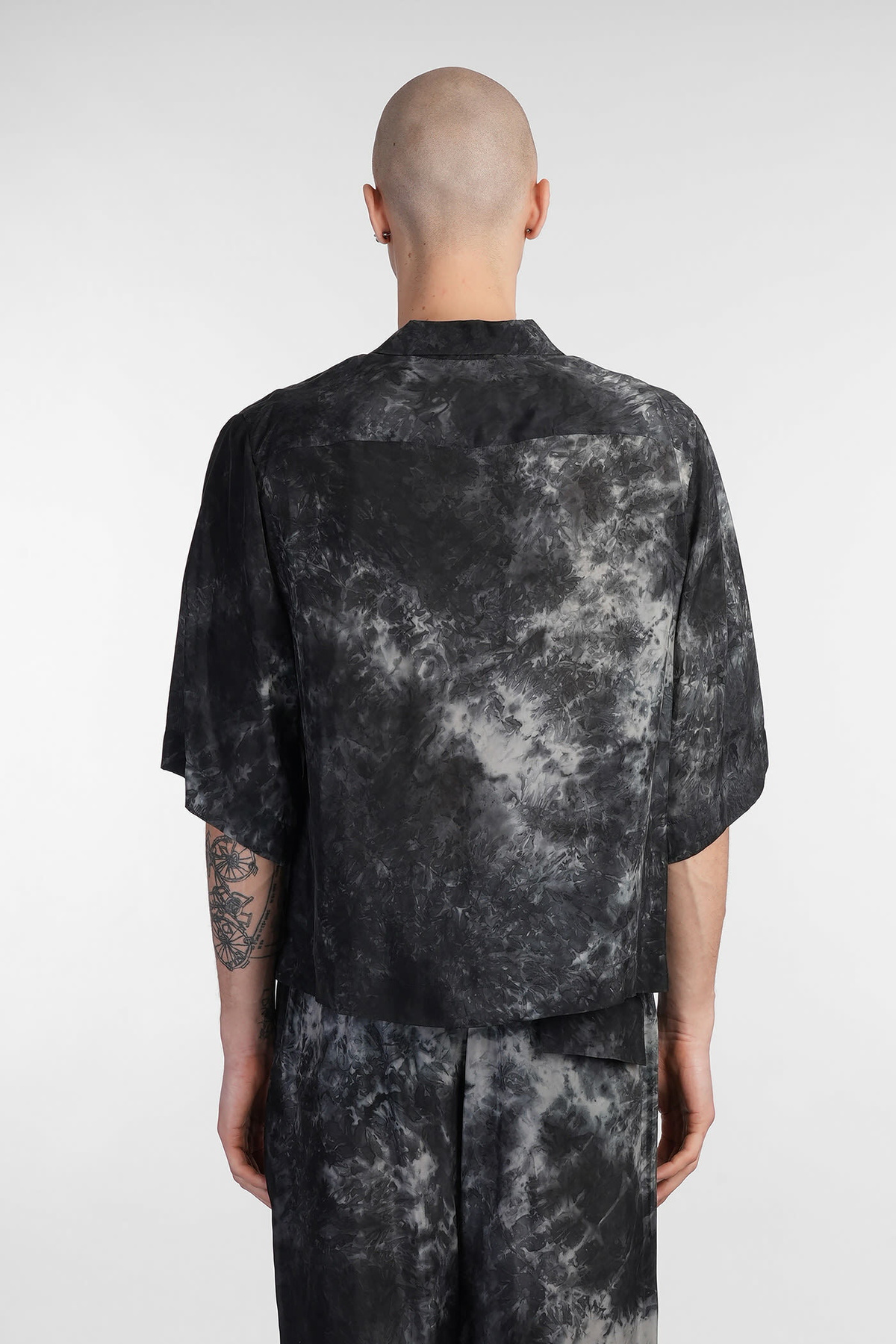 Sapio N 38 Shirt In Black Triacetate SAPIO