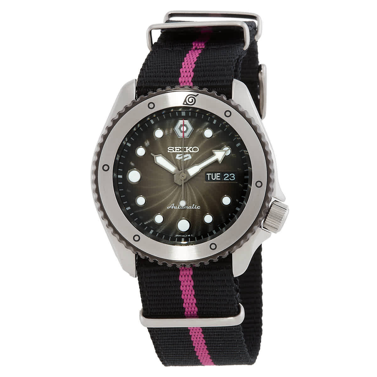 Seiko 5 Sports Automatic Grey Dial Mens Watch SRPF65K1 Seiko